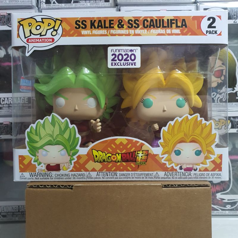 Đồ chơi mô hình funko pop SS Kale & SS Caulifla (2-Pack) - Dragon Ball ...