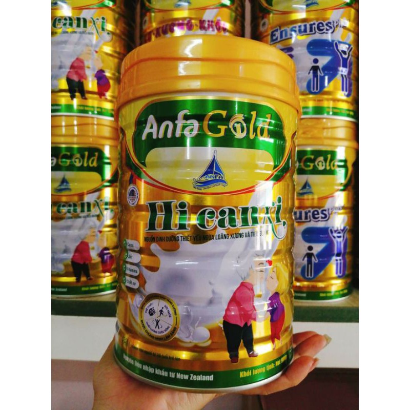 Sữa bột canxi anfa gold 900g | Shopee Việt Nam