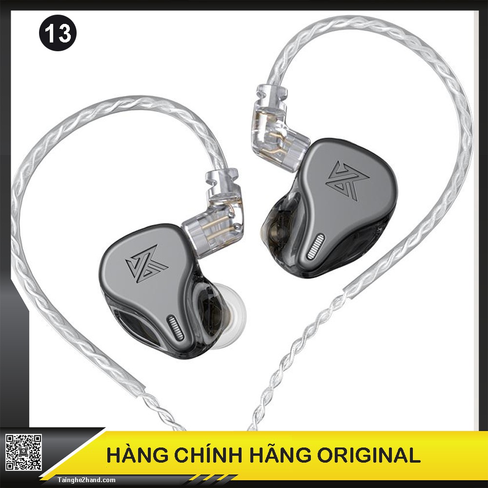 Tai nghe KZ-DQ6 dây 3.5, no mic, chính hãng, giá rẻ chất âm tốt nhất phân khúc | Shopee Việt Nam