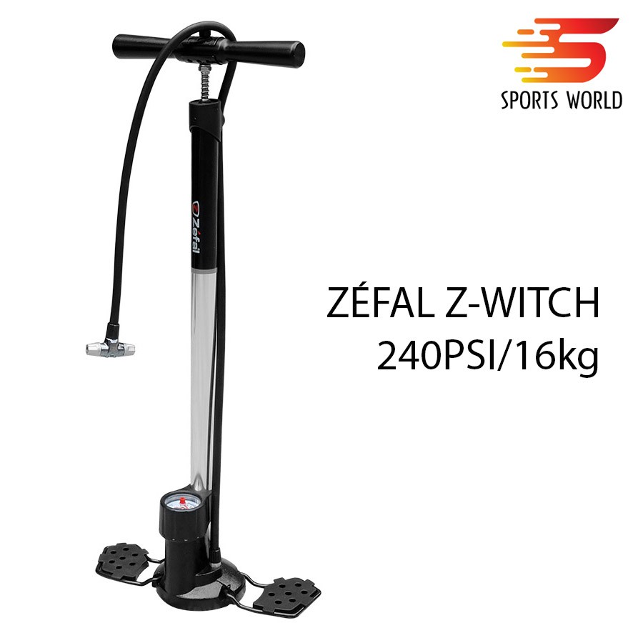 Bơm xe đạp, xe máy 240PSI/16KG ZÉFAL HUSKY Z-SWITCH | Shopee Việt Nam