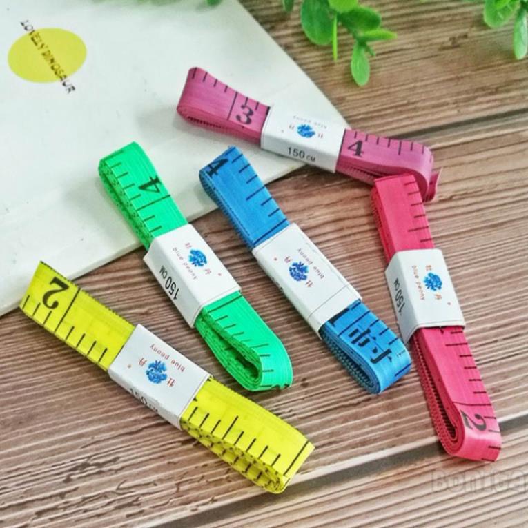 Thước dây 150cm cuộn rút nhỏ gọn - Thước dây may đồ, đo vòng eo, đo ...