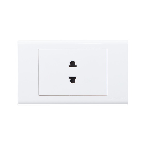 Bộ ổ cắm S18 đơn 2 chấu 16A Vanlock S18U | Shopee Việt Nam