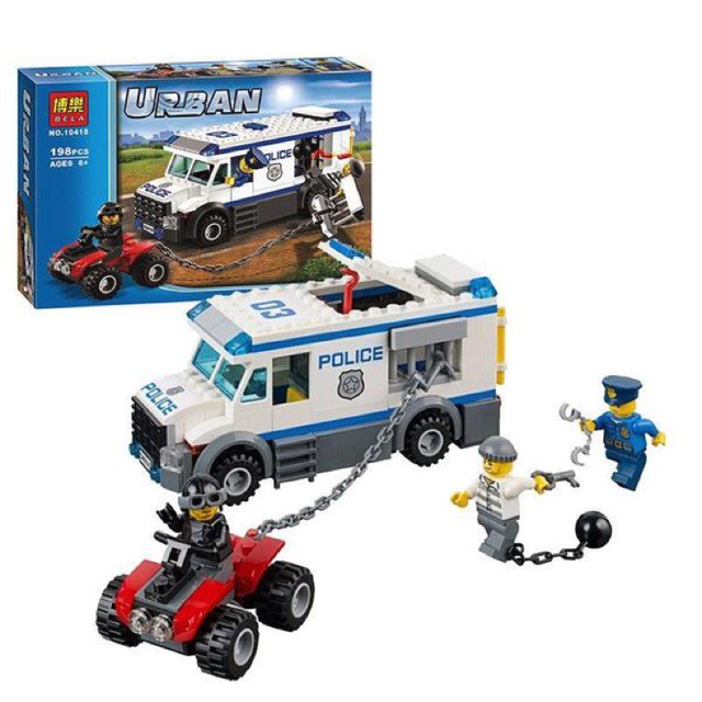 [Giá cực sốc] - Đồ chơi Lego urban 10418 - vận chuyển tù nhân | Shopee ...