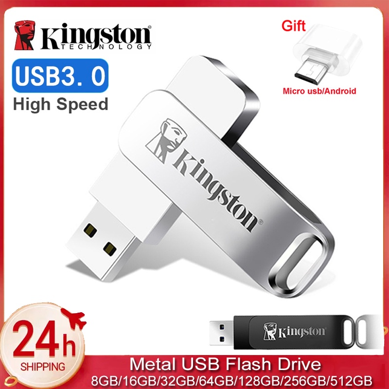 Ổ Đĩa Flash Kingston USB3.0 8GB 16GB 32GB 64GB 128GB 256GB 512GB Chất ...