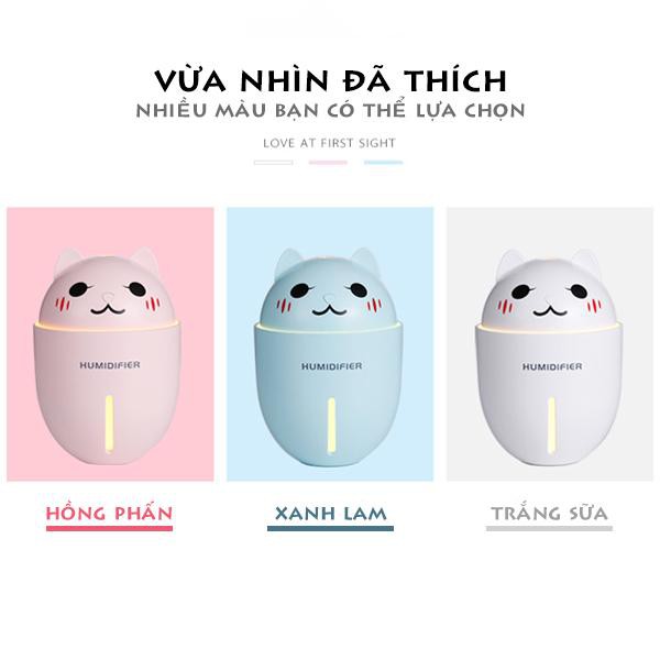 [TẶNG KÈM 1 ĐẦU LỌC] Máy Tạo Ẩm Phun Sương khuếch tán MINI HUMIDIFIER ...
