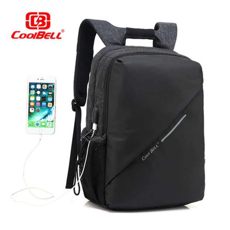 Balo thời trang cao cấp đựng laptop coolbell 7007 15.6' (màu đen ...