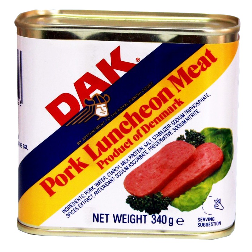 PATE THỊT HEO DAK PORK LUNCHEON MEAT 340g | Shopee Việt Nam