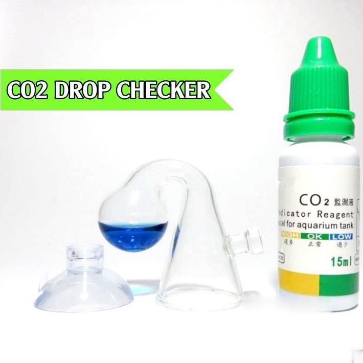 CO2 Drop Checker | Bộ Test CO2 [gồm phễu & dung dịch] | Tools Kiểm Tra ...