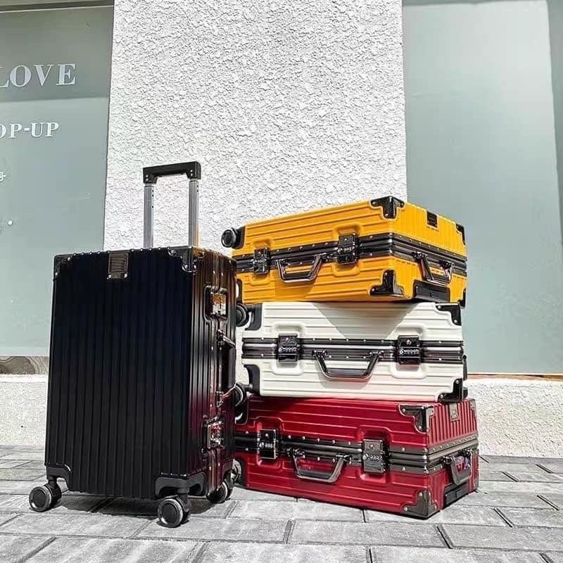 Vali Kéo Du lịch khung nhôm khoá sập, khoá kéo thời trang size 20-24 ...