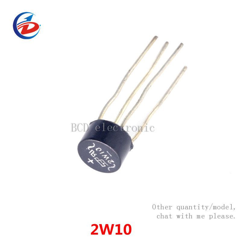 10 chiếc Bộ chỉnh lưu Diode cầu 2W10 2A 1000V | Shopee Việt Nam