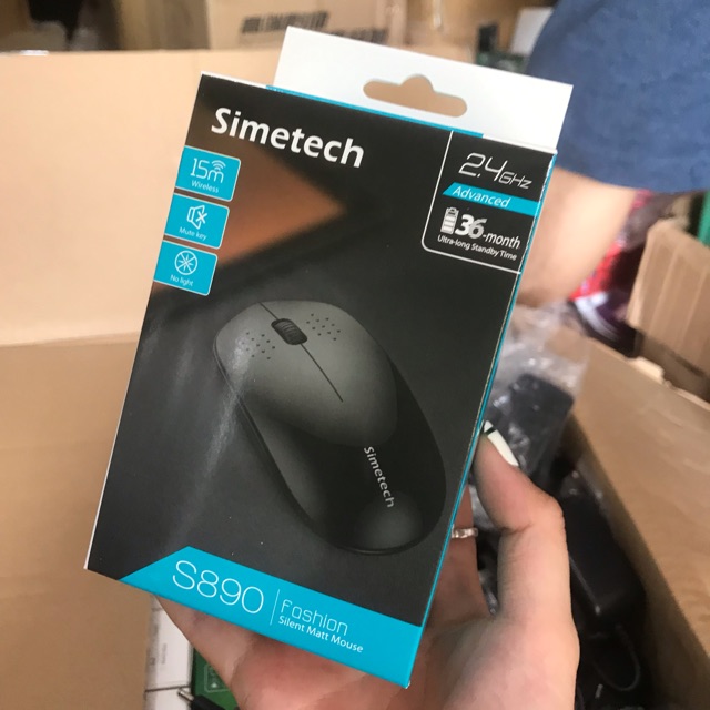 Chuột không dây Simetech S890 | Shopee Việt Nam