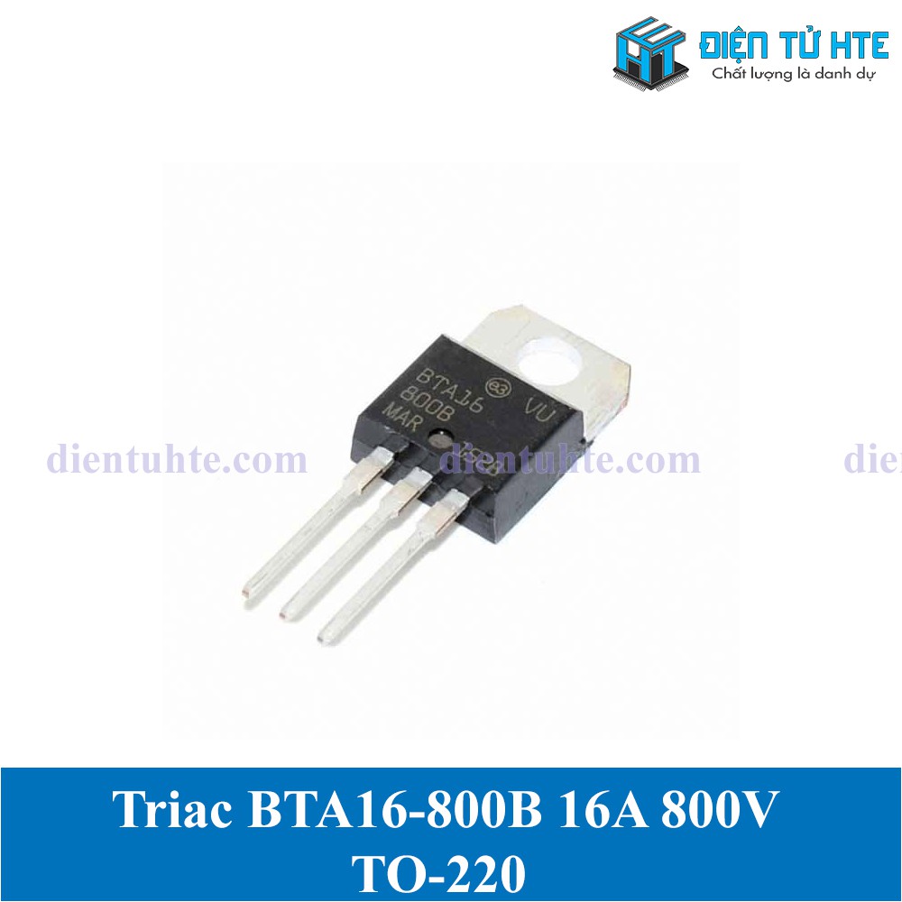 Triac BTA16 BTA16-800B 16A 800V TO-220 loại tốt | Shopee Việt Nam