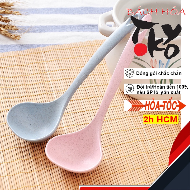 Vá múc canh, muôi múc canh từ nhựa lúa mạch an toàn, tiện lợi - Bách ...