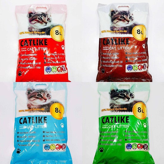 Cát vệ sinh cho mèo Cat Like - 8 lít- Cafe | Shopee Việt Nam