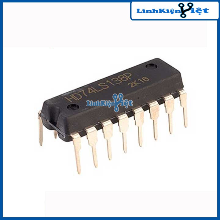 Chíp 74LS138 3 to 8 Decoder/Demultiplexer DIP16 | Shopee Việt Nam