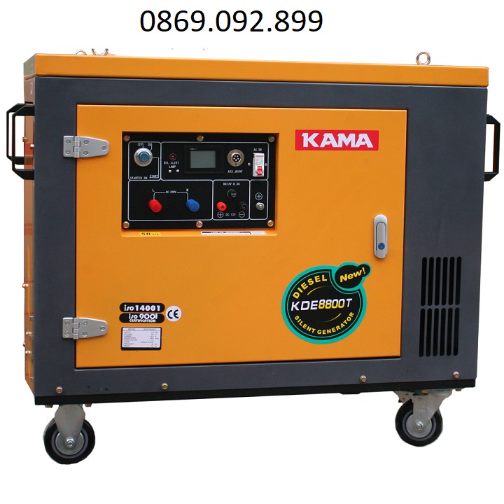 Máy Phát Điện Chạy Dầu 7Kw Kama 8800T | Shopee Việt Nam