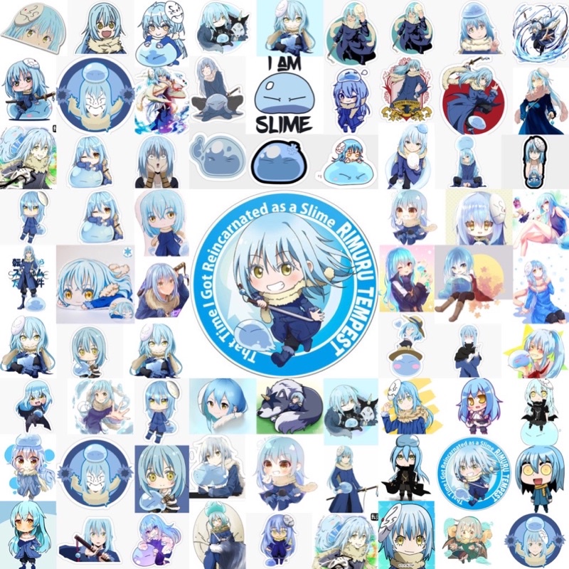 Sticker Rimuru Tensei Shitara Slime datta Ken 62 cái khác nhau/ hình ...