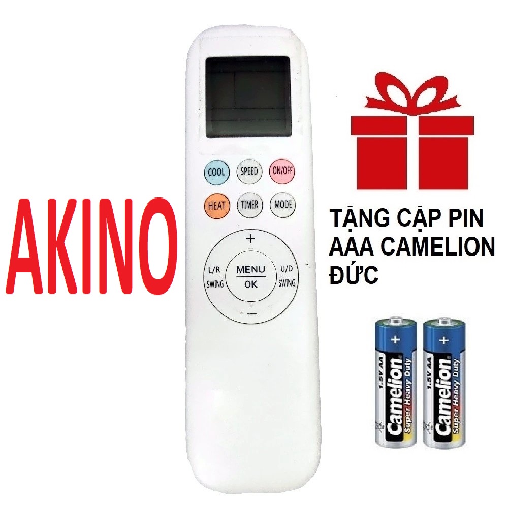 Remote Điều Khiển Máy Lạnh, Máy Điều Hòa AKINO mẫu 1 | Shopee Việt Nam