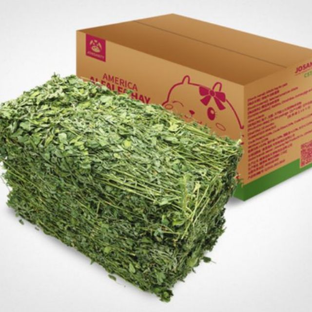 Thùng cỏ Alfalfa hãng Josanty 1kg | Shopee Việt Nam