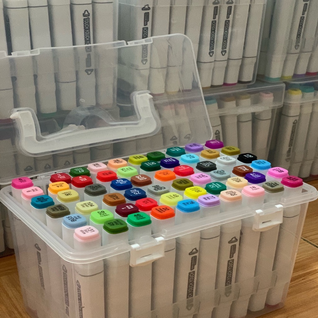 Hộp Bút Màu Marker Touch Hai Đầu Chuyên Nghiệp Họa Cụ Tô Màu Vẽ Tranh ...