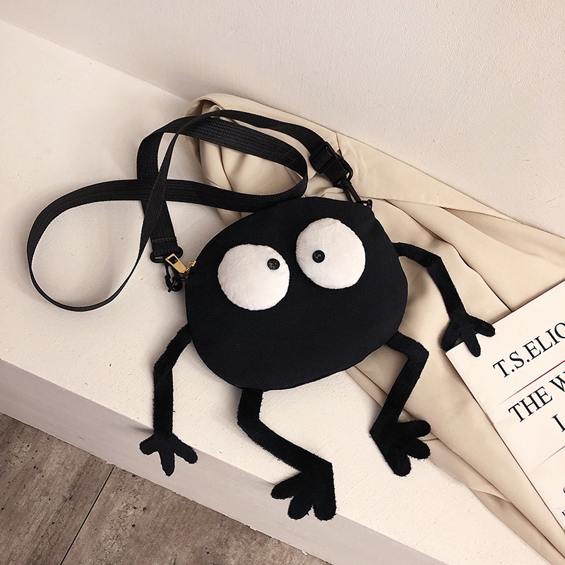 New Creative Wild Shoulder Bag Ladies Fashion Ins Small Black ...