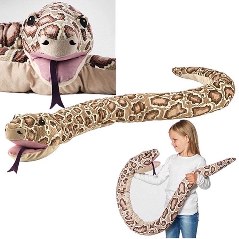 gấu bông con rắn , trăn chính hãng IKEA - DJUNGELSKOG Glove puppet ...