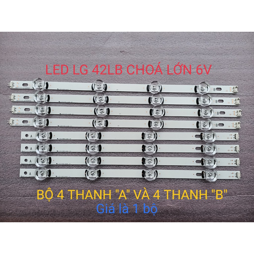 BỘ LED TIVI LG 42LB550 42LB561 42LB560 42LB580 42LB582 42LB650 42LF550 42LF580V 42LF580 42LX530 ...
