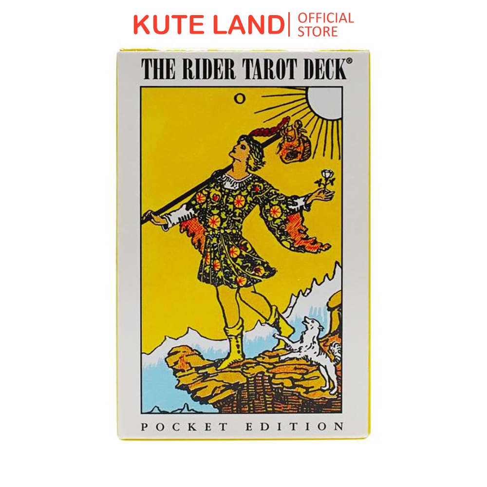 Bài Rider Waite Tarot Pocket Edition 78 Lá Bài Tặng Đá Thanh Tẩy TR-SB ...