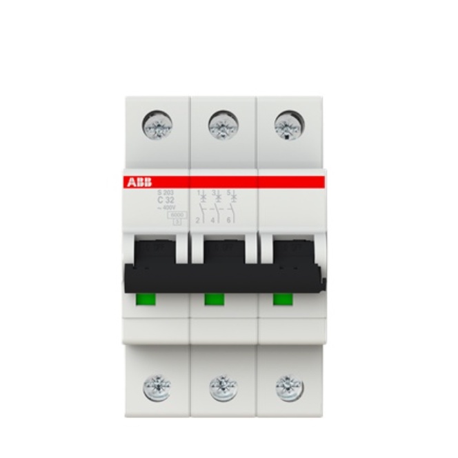 MCB ABB 3 pha 3A tháo máy | Shopee Việt Nam