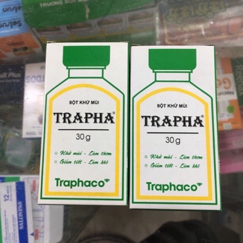 Bột khử mùi giày Trapha- Sản phẩm của Traphaco | Shopee Việt Nam