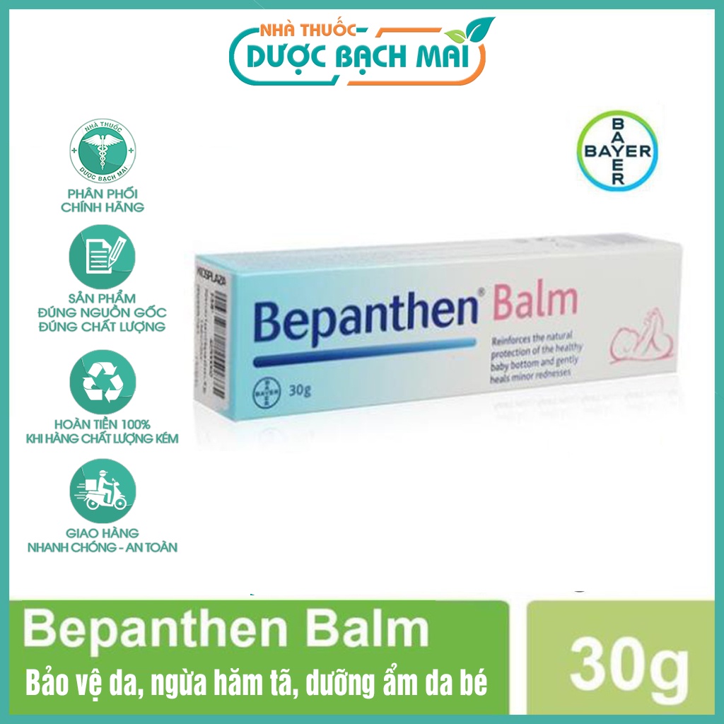 Kem hăm cho bé Bepanthen Balm - Bảo vệ da, tránh hăm tã, dưỡng ẩm cho ...