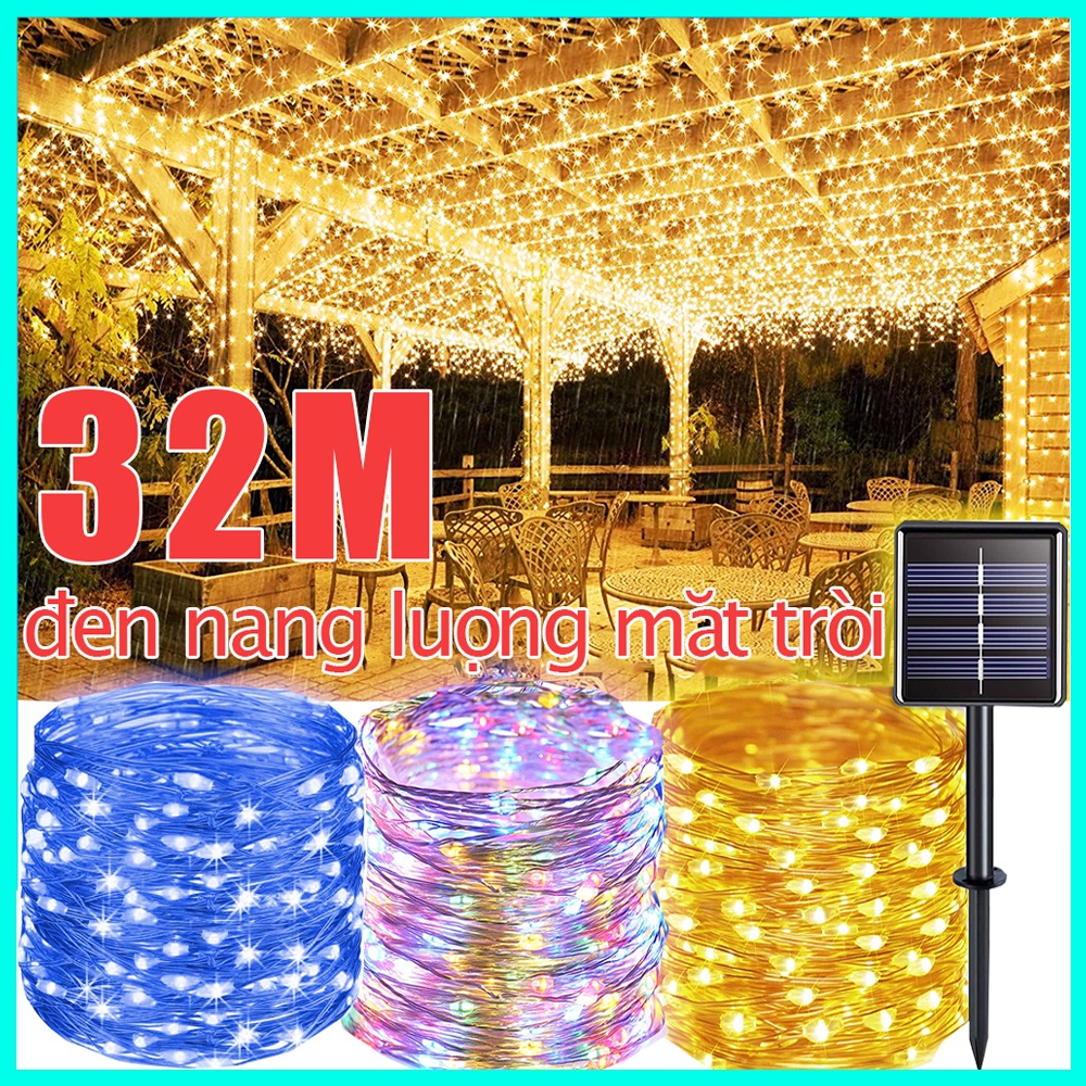 Dây đèn led OSIDEN bằng đồng chống nước 32m/ 22m/ 12m/ 7m/ 5m 8 chế độ ...