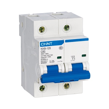 MCB Chint NXB-125 2P 80A 10kA|Aptomat tép (MCB) 2 pha 80A 10kA | Shopee ...