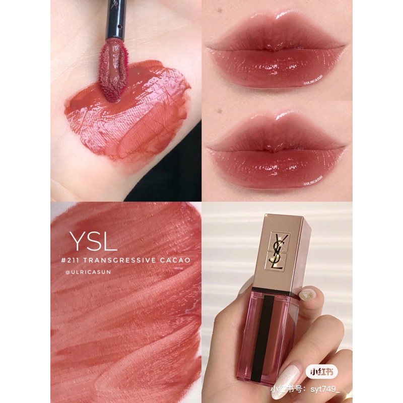 Son Kem YSL Water Stain Glow/Water Stain Lip Stain | Shopee Việt Nam