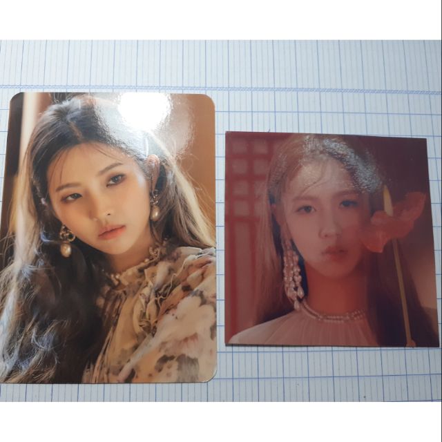 Card I Made (card Soyeon + photostick Miyeon) | Shopee Việt Nam