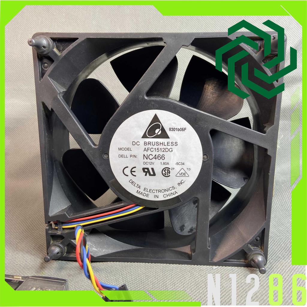 Quạt tản nhiệt 15 cm, Delta 12V 1.8A Gió siếu tốt và ít ồn, AFC1512DG | Shopee Việt Nam