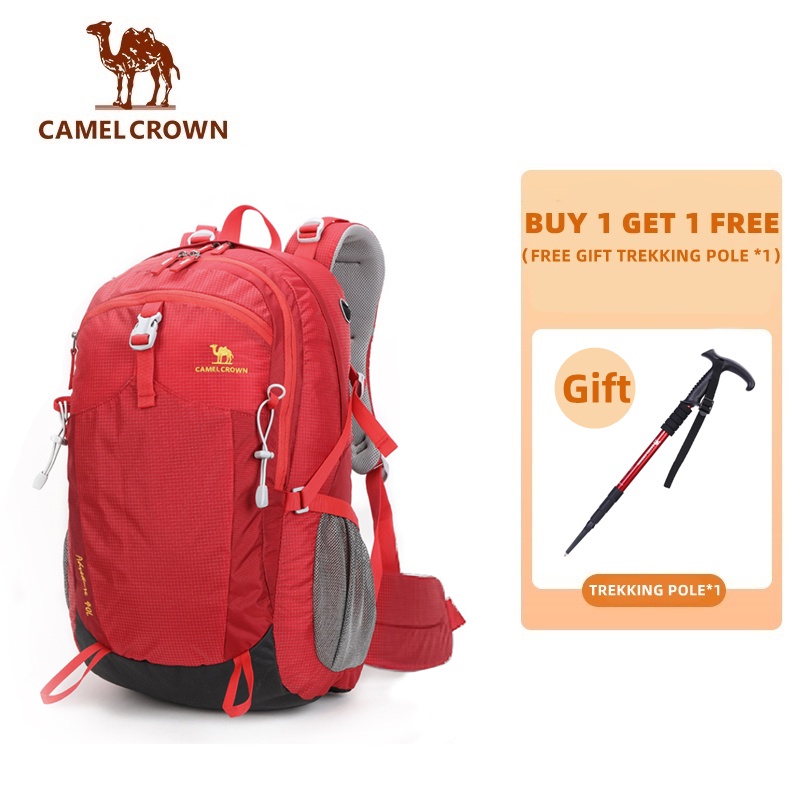 Balo CAMEL CROWN du lịch dung tích lớn 40l tiện dụng cho nam và nữ | Shopee Việt Nam