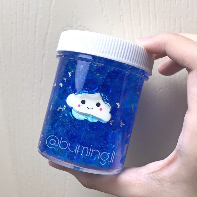 Đồ Chơi Clear Slime Trong Suốt An Toàn Màu Xanh Dương Cho Bé 120ml ...