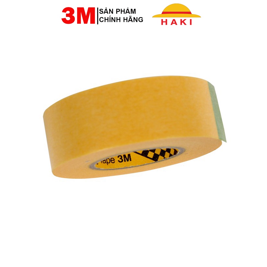 Băng keo giấy 3M tape mod bàn phím cơ, băng keo che sơn Masking Tape 243J: keo giấy Washi, 10mm ...