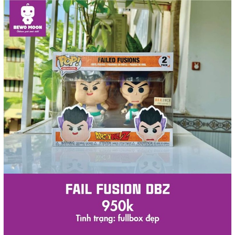 Mô hình nhân vật Funko POP Dragon Ball Gotenks Failed Fusion | Shopee ...