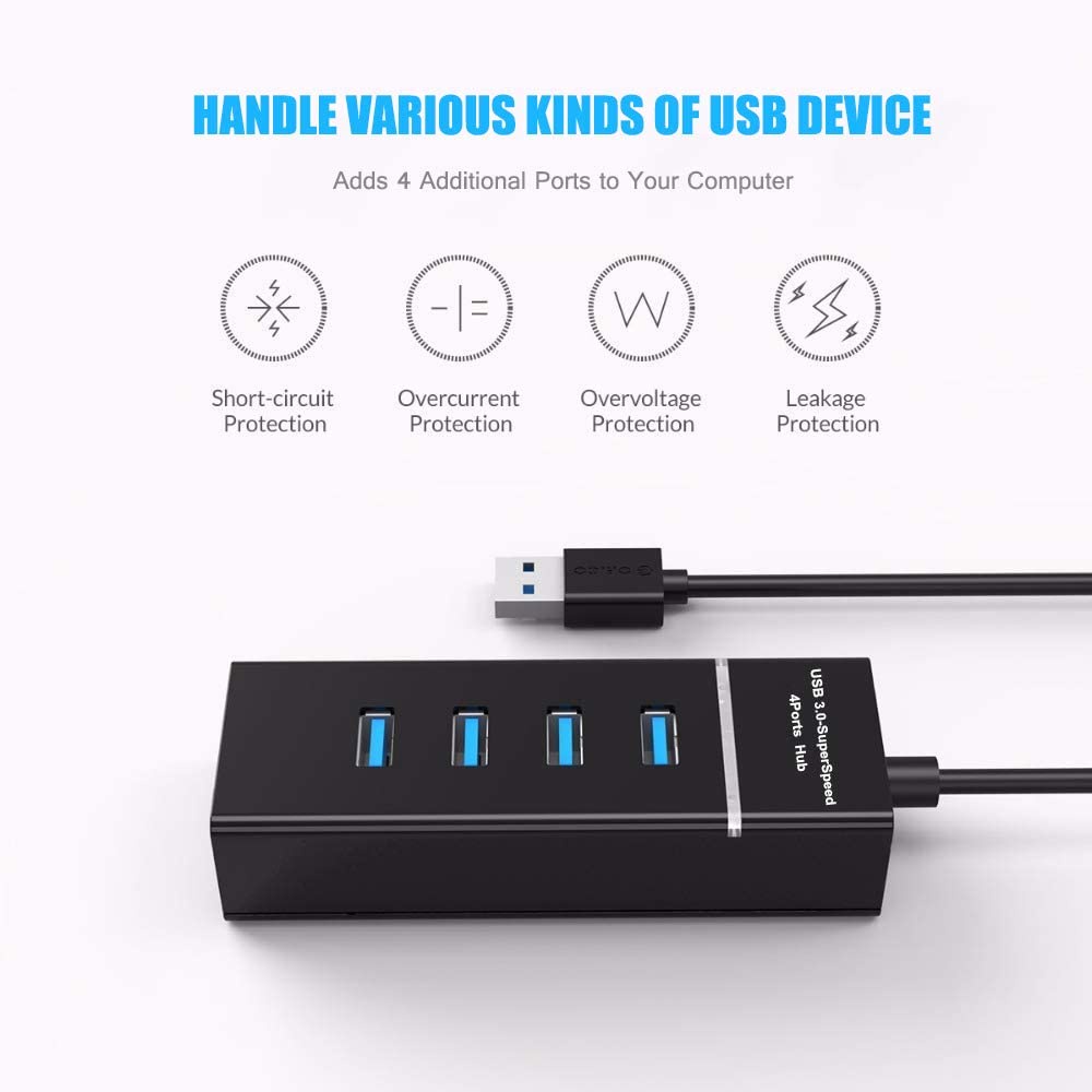 Hub USB 4 Port có 4 công tắt tốc độ 3.0 hàng chuẩn | Shopee Việt Nam