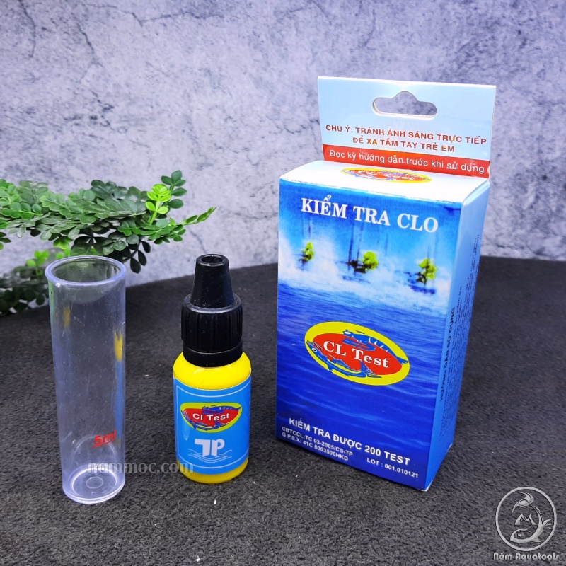 [Mã PET20K giảm 20K đơn 250K] Clo Test Kit (thuyphuoc) | Kiểm Tra Lượng ...