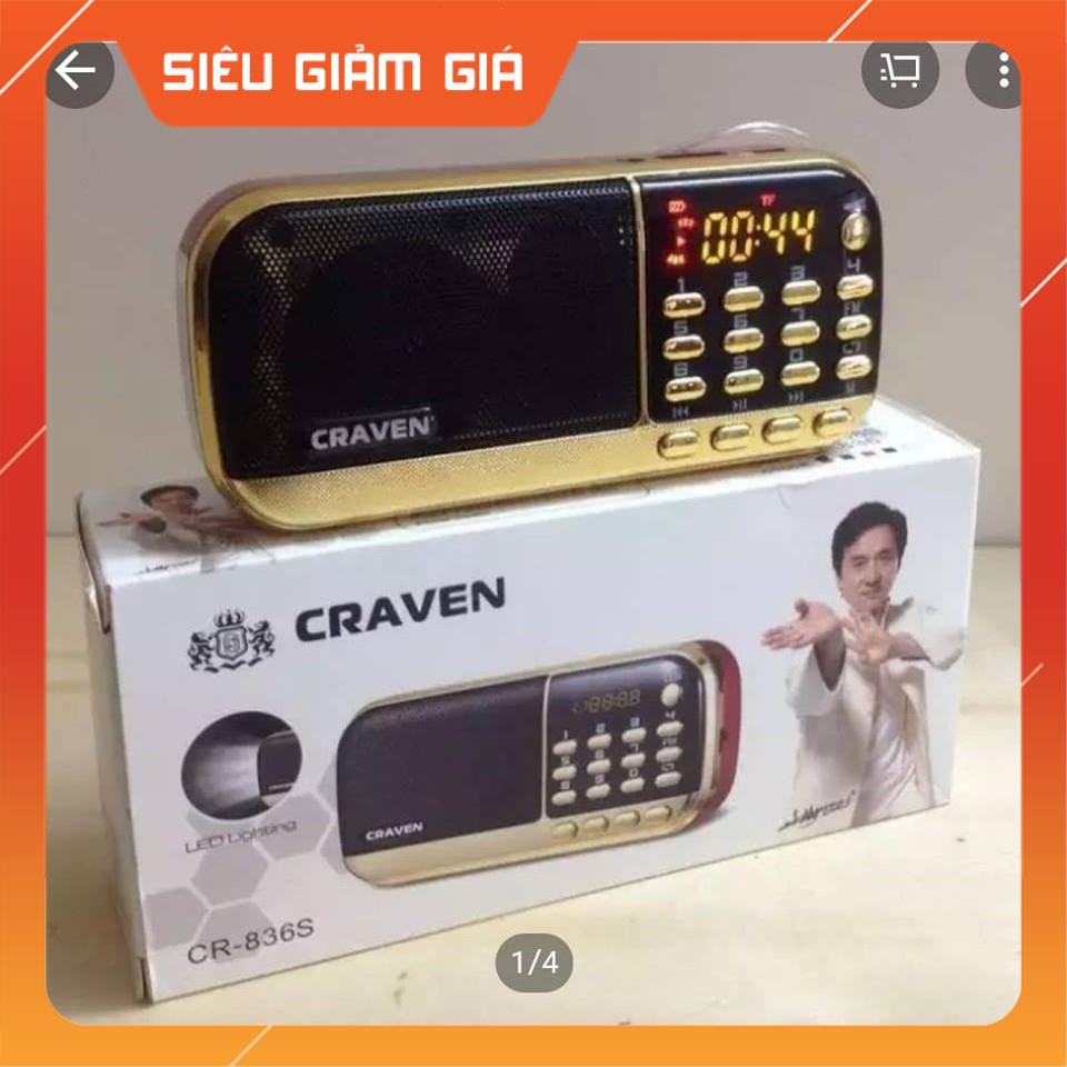 Đài craven CR836 | Shopee Việt Nam