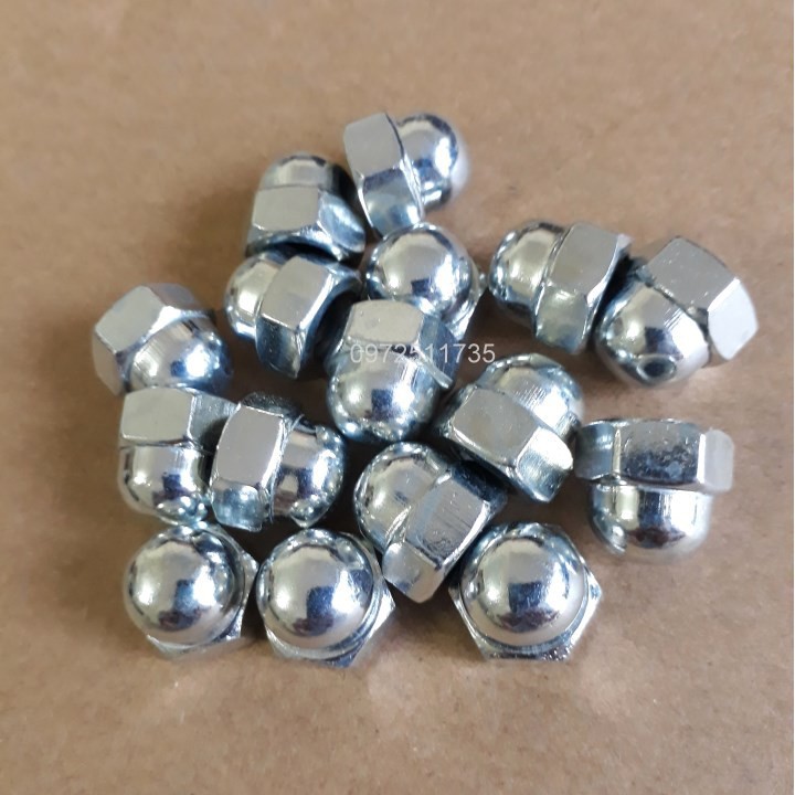 Đai ốc mũ, ecu mũ M5 M6 (50 con) | Shopee Việt Nam