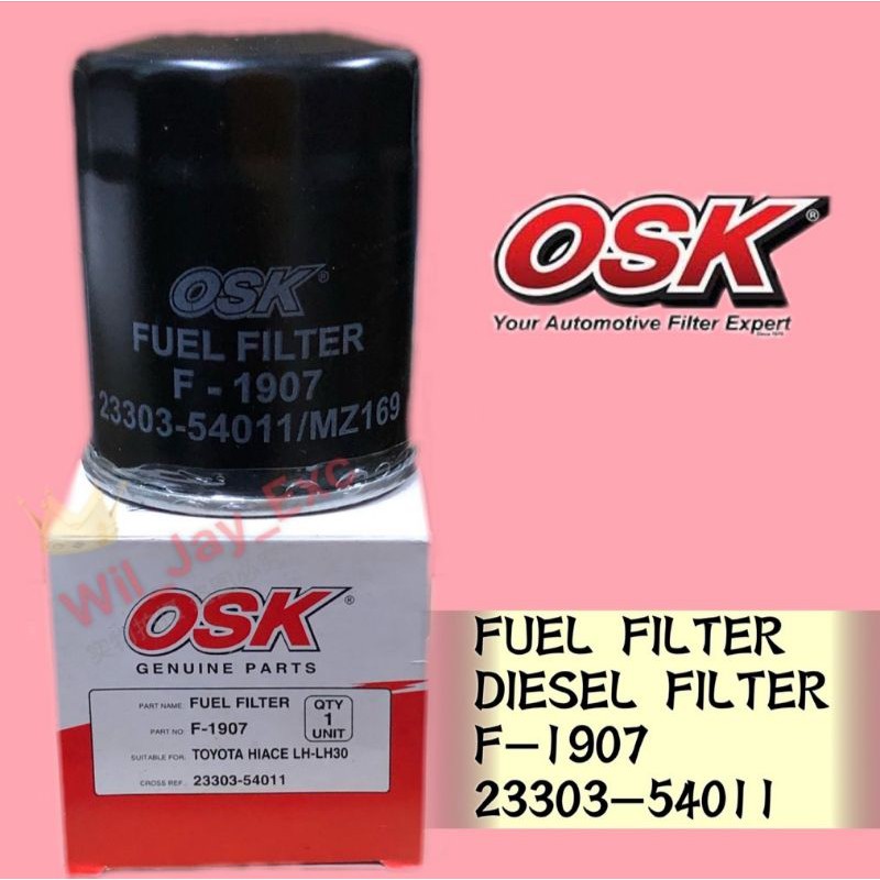 lọc nhiên liệu Komatsu 4D95 TD27/ mã F-1907 / FC-1301 BF7967 FF5138 ...