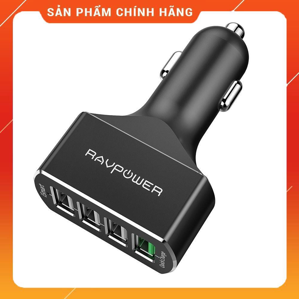 [HÀNG CHÍNH HÃNG] - Tẩu sạc nhanh RAVPower RP-VC003 | Shopee Việt Nam