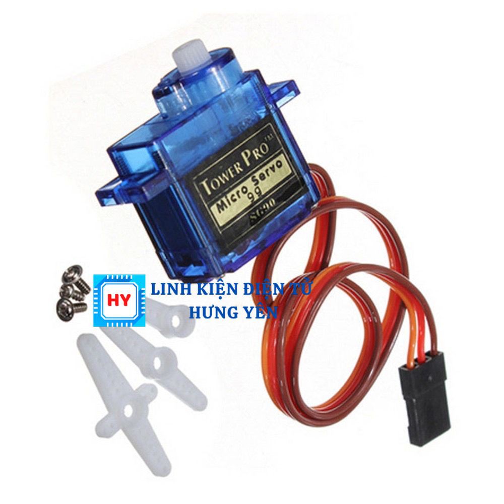 Động Cơ Servo Mini 9g Sg90 Góc Quay 180 độ - 360 độ | Shopee Việt Nam