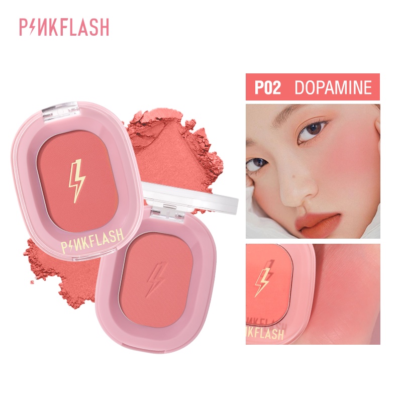 Phấn má hồng PinkFlash trang điểm tự nhiên có 9 màu | Shopee Việt Nam