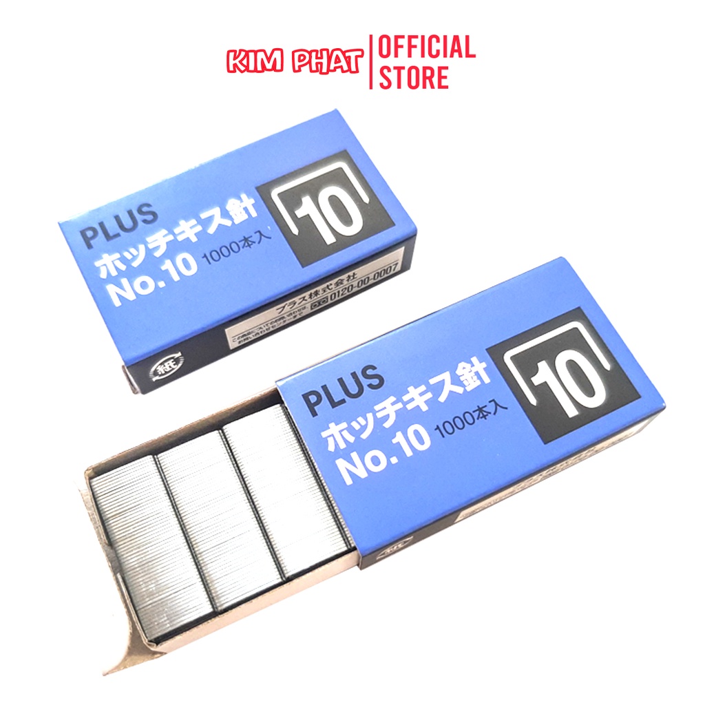 Hộp 1,000 Đạn ghim, Kim Bấm Số 10 Plus Nhật Bản | Shopee Việt Nam