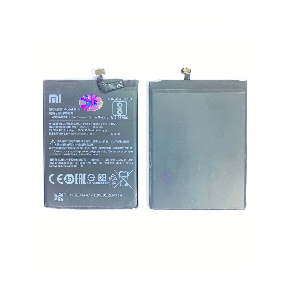 Pin Xiaomi Redmi 5 Plus / BN44 ( Li-Polymer, 3,85 V, 4000 mAh ...